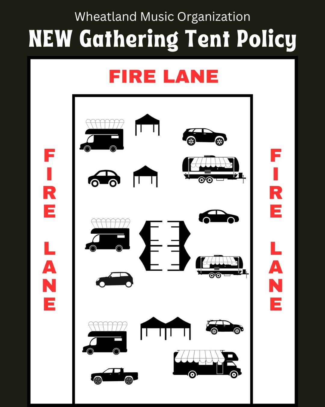 WMO NEW Gathering Tent Policy Announcement